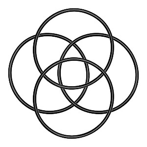 (4 PCS) GE WS03X10038 O-Ring Gasket Replacement for GXWH01C, CXWH08C, GXWH04F, GXWH20F, GXWH20S, GXRM10 & GX1S01R Water Filter