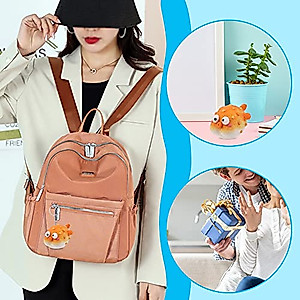 IMZAY Needle Felting Kit, Needle Felting Starter Kit, Needle Wool Felting Tools Kit with Felting Needles, Foam Mat, Wool Roving, Instruction, and Other Wool Felting Supplies- Orange Fish