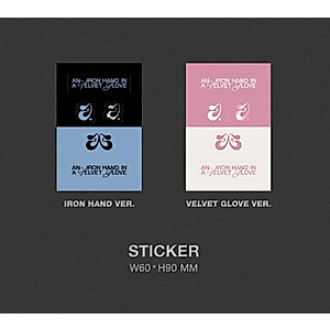 JINI An Iron Hand In A Velvet Glove 1st EP Album PLVE Ver (VELVET GLOVE)