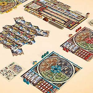 RIO Grande Games ACH Messina 1347 - Strategy Board Game, Rio Grande Games, Ages 14+, 1-4 Players, 90-120 Min