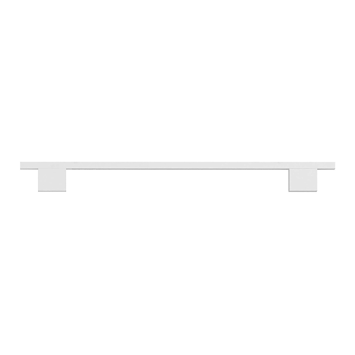 Richelieu Hardware 6899224300 8 13/16 in (224 mm) Center Matte White Contemporary Cabinet Pull