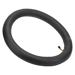 Keenso 16x2.5 Bike Inner Tube,Electric Bicycle Butyl Rubber Inner Tube with Bent Valve for Electric Bike Bicycle Tire