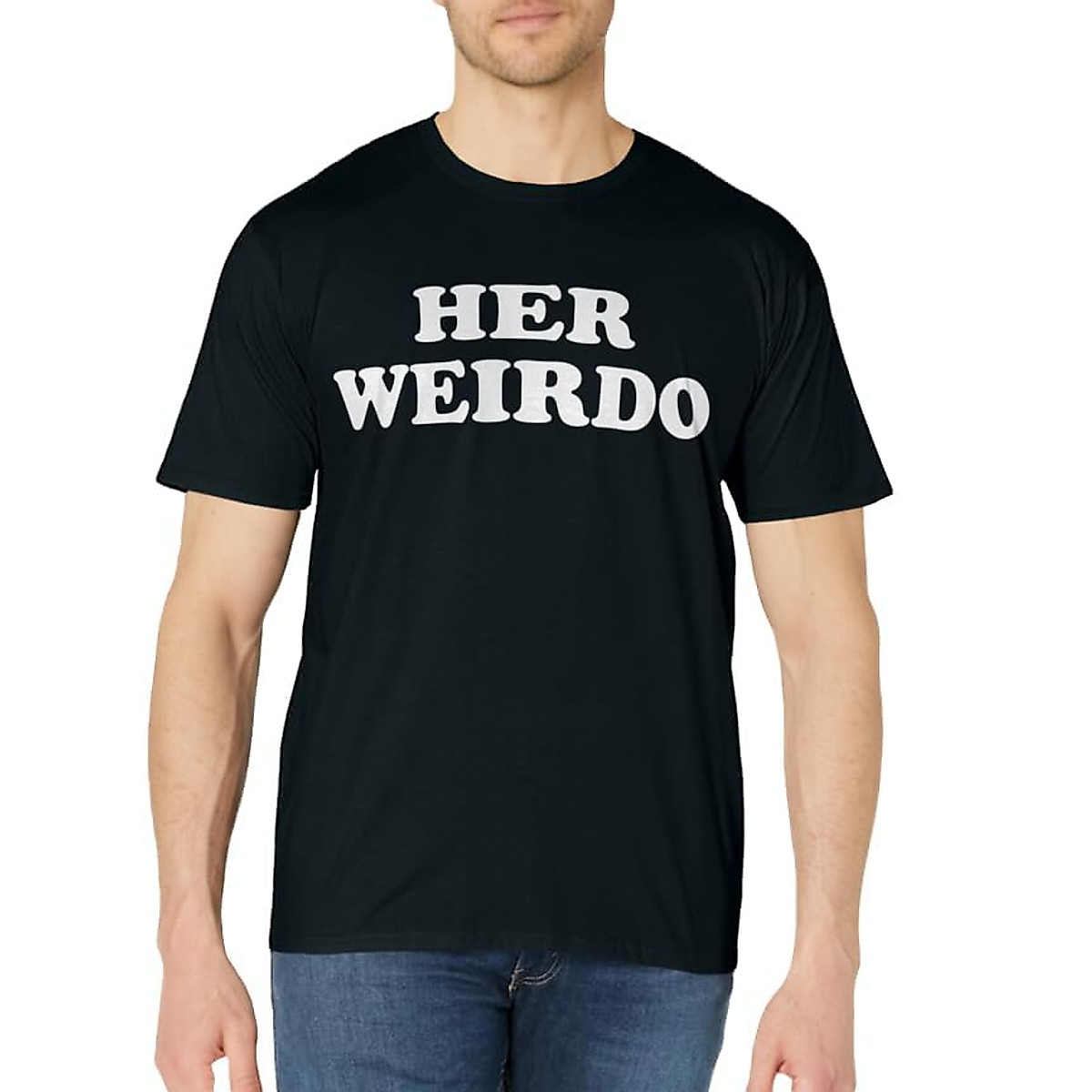 Her Weirdo And His Crazy Couples Matching Funny T-Shirt