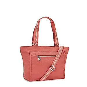 Kipling New Shopper Small Tote Bag Vintage Pink