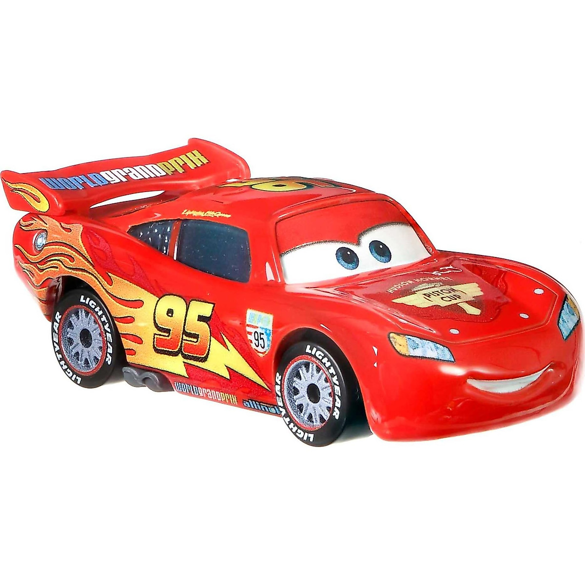 Disney Pixar Cars Lightning McQueen with Racing Wheels