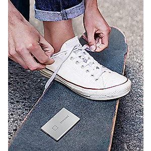 SAMSUNG SSD T7 Portable External Solid State Drive 1TB, Up to USB 3.2 Gen2 , Reliable Storage for Gaming, Students, Professionals, (MU-PC1T0T/AM), Black