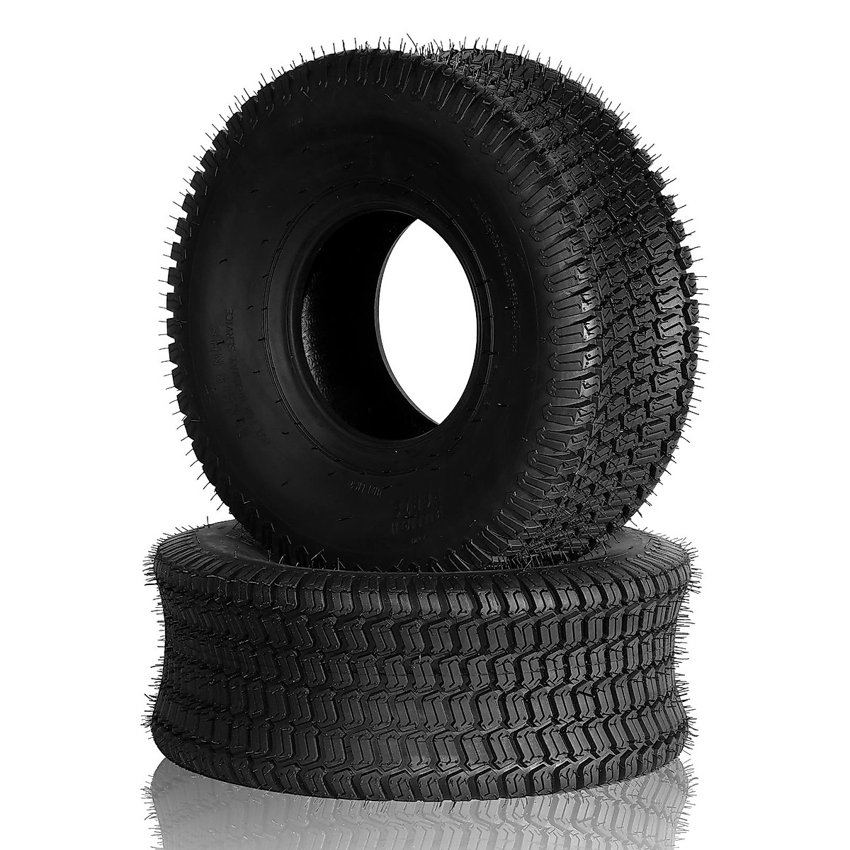 MOTOOS 20x8.00-8 Lawn Mower Garden Tractor Golf Cart Tires 20x8.00x8 Tubeless Turf Tires 4 Ply Load Range B Pack of 2