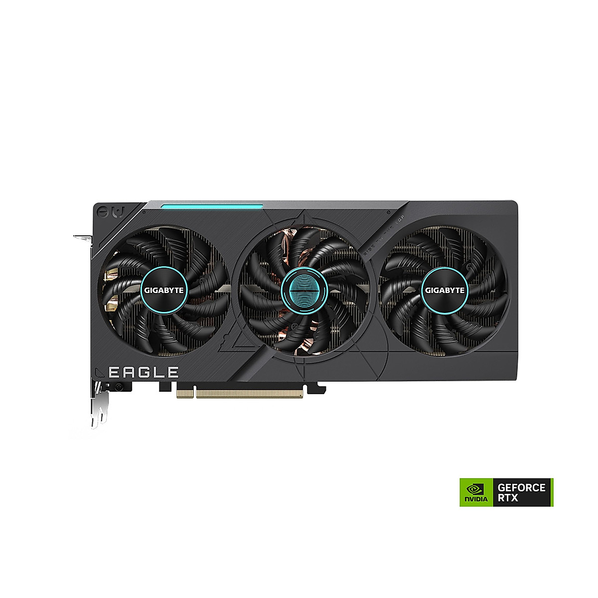GIGABYTE GeForce RTX 4070 Ti EAGLE OC 12G (rev. 2.0) Graphics Card, 3X WINDFORCE Fans, 12GB 192-bit GDDR6X, GV-N407TEAGLE OC-12GD REV2.0 Video Card