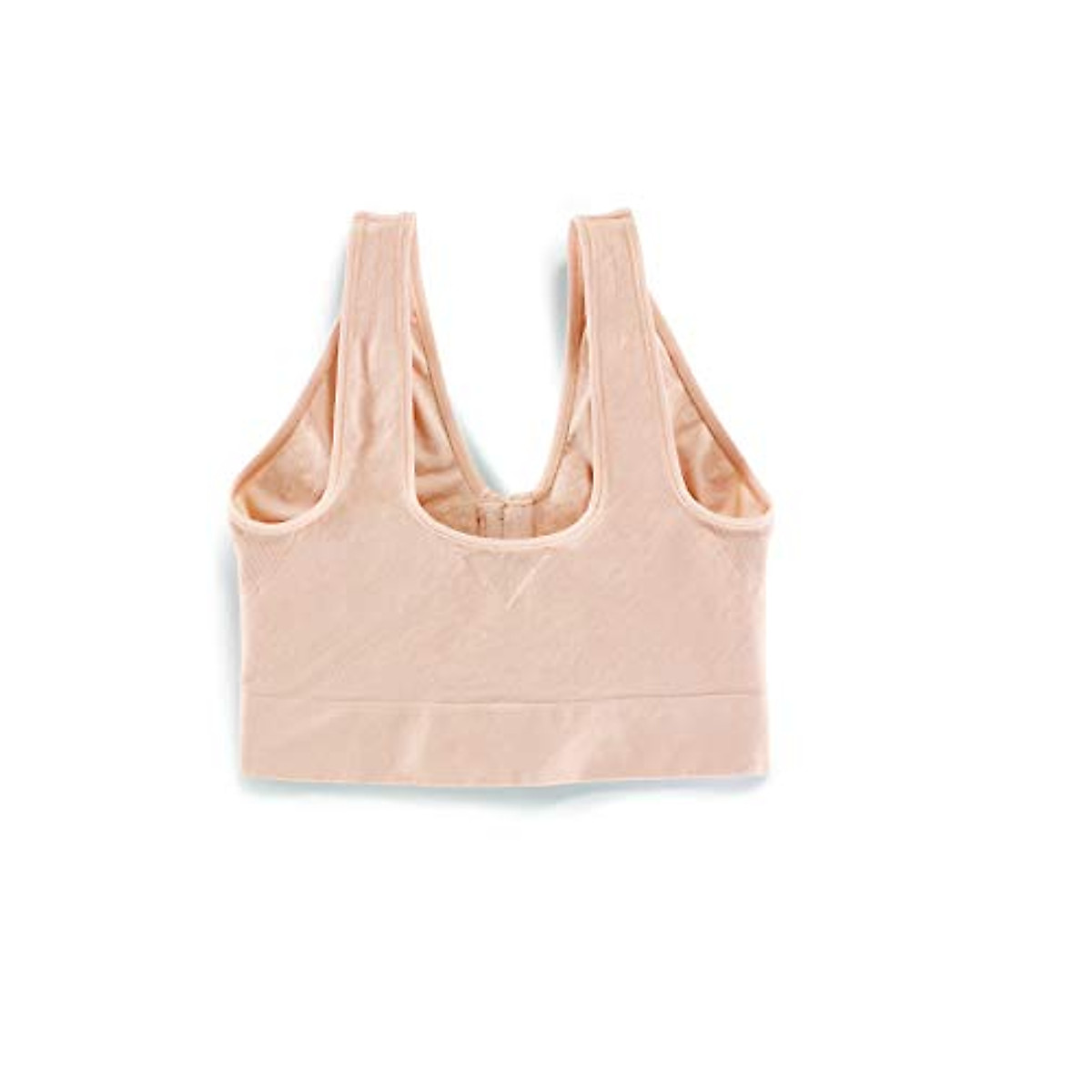 JUST MY SIZE womens Pure Comfort Front Close Wirefree Mj1274 Bra, Sandshell, 1X US