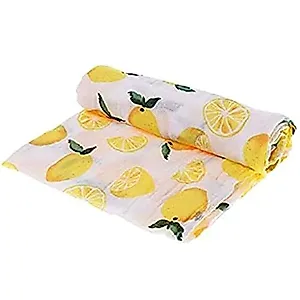 TATA AMG ® Muslin Baby Blankets | Swaddle for Newborns | 100% Organic Cotton Gauze Receiving Blanket Soft, Silky & Breathable for Girls & Neutral Gender | Baby Essentials | 47 x 47 inches