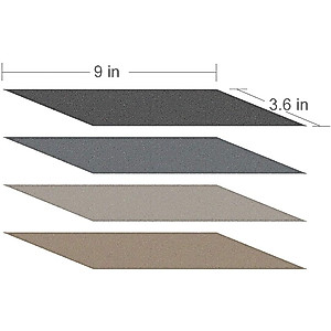 VIBRATITE 48 Pieces Wet Dry Sandpaper, 320 to 10000 Fine Grit Sand Paper Assortment Pack, 9 x 3.6 Inch Sanding Sheets for Automotive Wood Metal Polishing Finishing