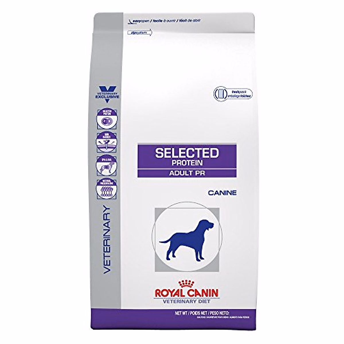 Royal Canin Veterinary Diet Canine Hypoallergenic PR Potato & Rabbit Dry Dog Food 17.6 lb