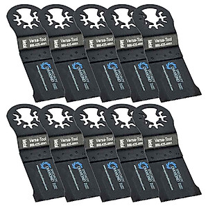 Versa-Tool DB10B Versa Tool 35mm Bi-Metal Blade Compatible with Fein Multimaster, Dremel, Bosch, Craftsman, Ridgid Oscillating Tools / 10PK