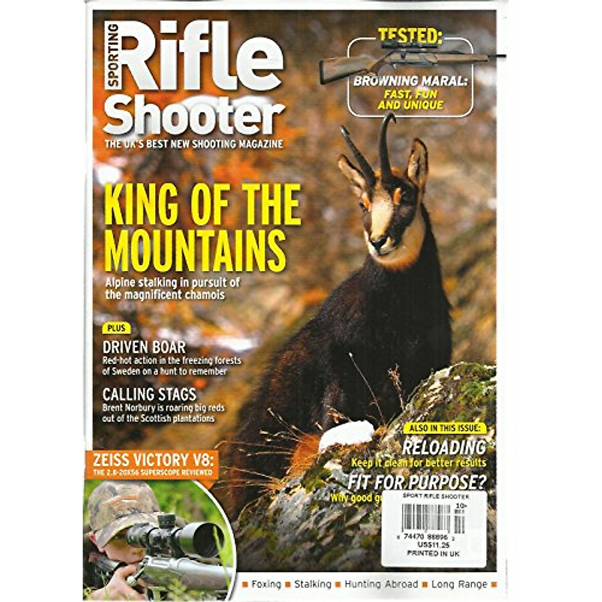 SPORTING RIFLE SHOOTER MAGAZINE, THE UK'S BEST NEW SHOOTING MAGAZINE, ISSUE,013