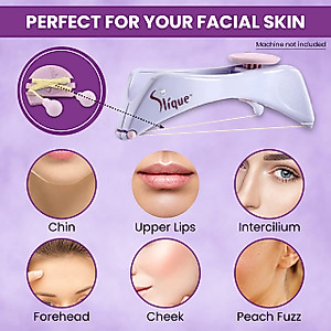 15x Hair Removing Threads for Slique Body and Face Hair Removal System