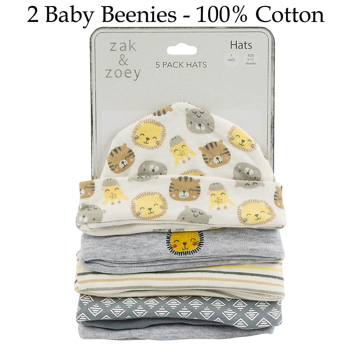 Jungle Safari New Baby Gift Basket - Yellow