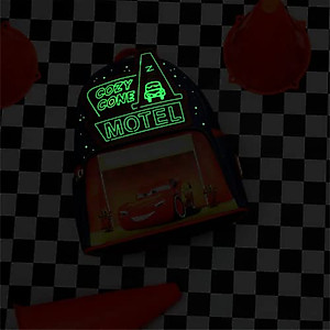 Loungefly Disney Pixar Moments Cars Cozy Cone Womens Double Strap Shoulder Bag Purse