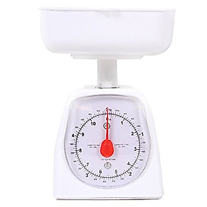hand2mind Dual-Dial Analog Platform Scale, 5 kg Scale, Kitchen Scales, Weighing Scales, Classroom Supplies for Teachers Elementary, Teacher Supplies, School Supplies