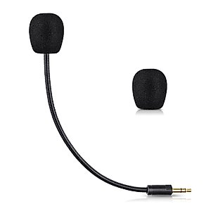 Barracuda X Mic Replacement for Razer Barracuda X Wireless Gaming Headphone, Detachable 3.5mm Noise Cancelling Microphone for Xbox One, PS4, PS5, PC