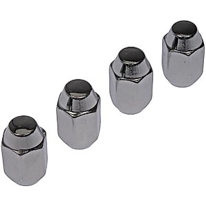Dorman 711-309 Wheel Nut Chrome Acorn 1-Pc M12-1.50 Compatible with Select Models, 4 Pack