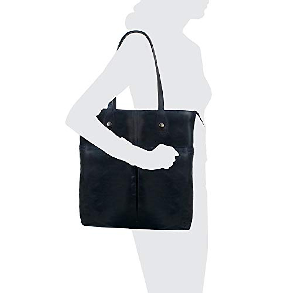 Frye Melissa Simple Zip Tote, Ocean
