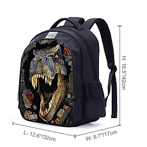 MATMO Dinosaur Backpack Student Backpacks for Boys School Backpack Kids Bookbag (Dinosaur 1)