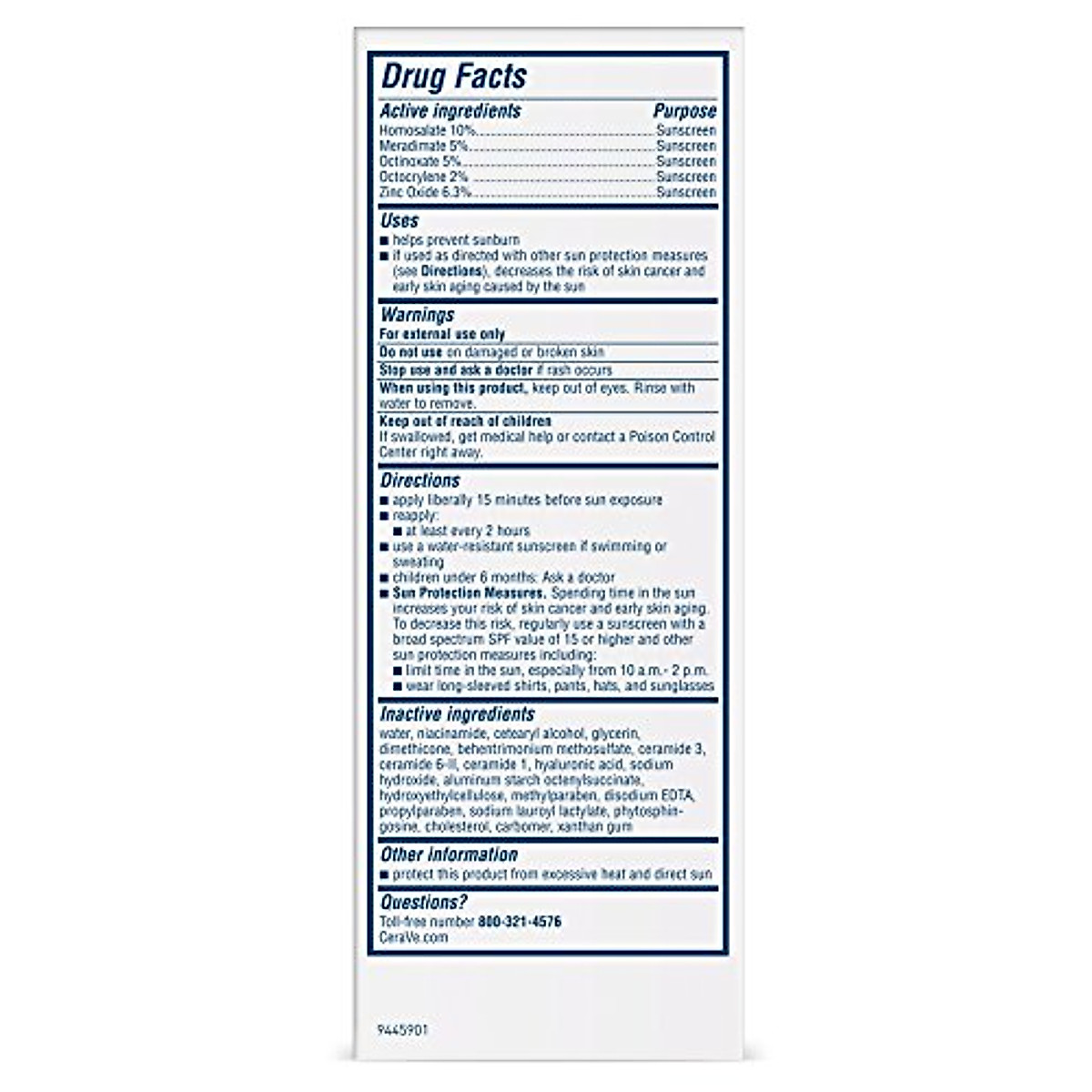 CeraVe Facial Moisturizing Lotion AM SPF 30 | 3 Ounce | Daily Face Moisturizer with SPF | Fragrance Free