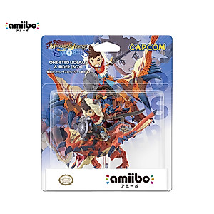 amiibo One-Eyed Rathalos and Rider (Male) - Moster Hunter Stories