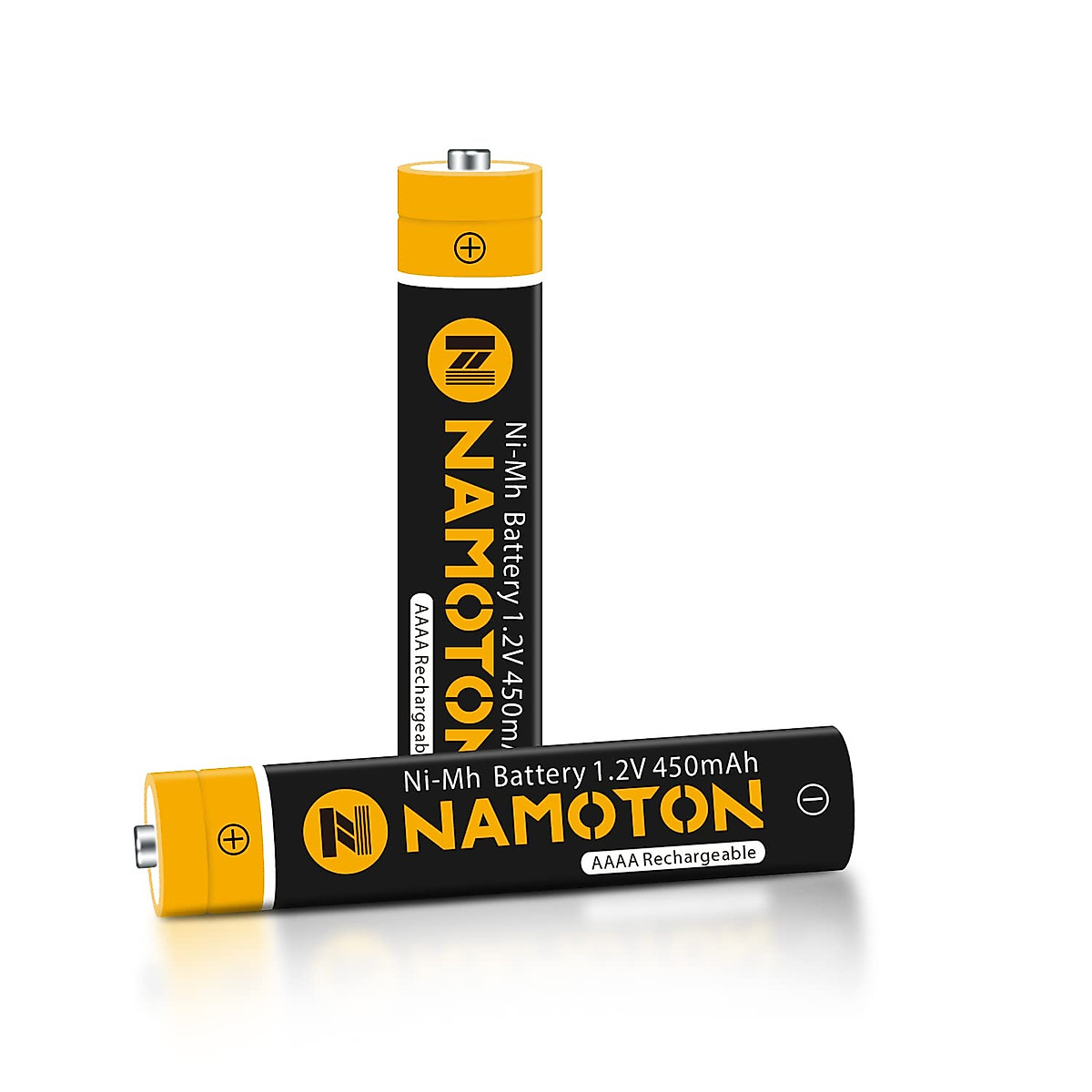 Pickle Power AAAA Batteries, 2 Pack 450mAh Battery with Smart LED USB Charger Compatible with Surface Pen,for Active Stylus Pen,for Dell Digital Stylus