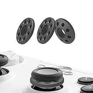 YwonShne Compatible with PS5 PS4 Precision Rings Aim Assist Motion Control for Xbox Series X/S, Xbox One S/X Switch Pro Controller Assistant Ring 3pieces (Black)