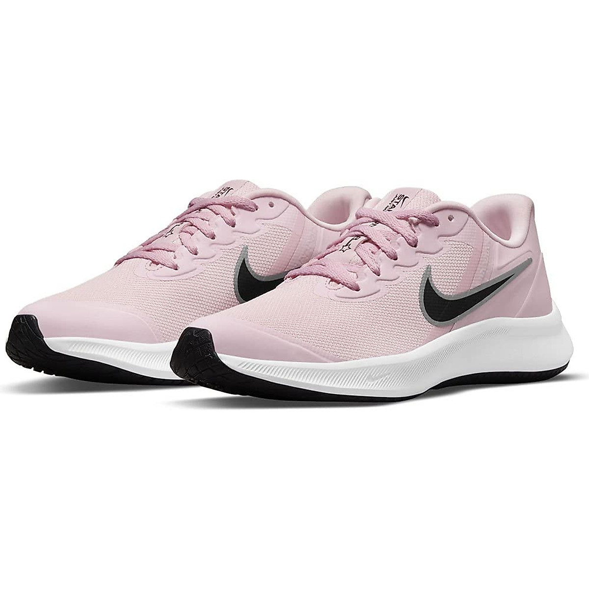 NIKE Unisex Kid's Sneaker, Pink Foam Black, 31 EU