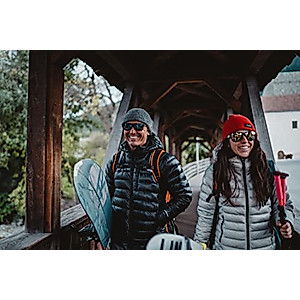 SMITH Embark Sunglasses – Performance Sports Sunglasses with Removable Side Shields for Skiing, Snowboarding & More – For Men & Women – Matte Black + Copper Blue Mirror ChromaPop Photochromic Lenses