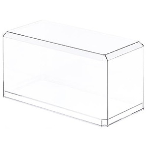 Pioneer Plastics 094C Clear Plastic Beveled Edge Display Case, 4.375" W x 4.125" D x 9" H (for 8 inch Dolls) (Mailer Box)