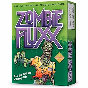 Looney Labs Zombie Fluxx Card Game - Ever-Changing Gameplay and Zombie Adventure