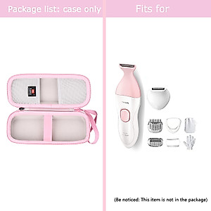 FBLFOBELI Hard Storage Case Compatible with Philips BikiniPerfect Advanced Women's Trimmer Kit HP6376/61