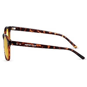 Night Vision Driving Glasses Polarized Anti-glare Clear Sun Glasses Men & Women Fashion (Tortoiseshell, 56)