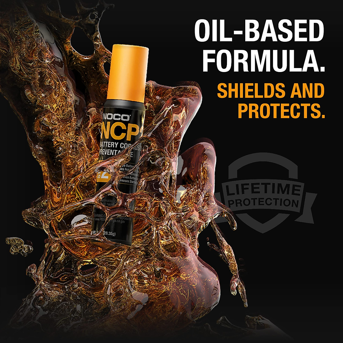 NOCO NCP2 MC101 Battery Terminal Cleaning Kit With Battery Corrosion Preventative Spray, And Anti-Corrosion Washers