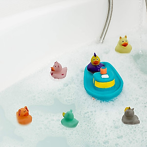 Windy City Novelties 50 Pack - 2" Assorted Themed Rubber Ducky Bath Toys (Farm Animal)