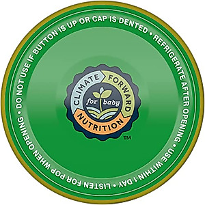 Gerber Organic for Baby 1st Foods Baby Food Jar, Pea, USDA Organic & Non-GMO Pureed Baby Food for Supported Sitters, 4-Ounce Glass Jar (Pack of 10 Jars)