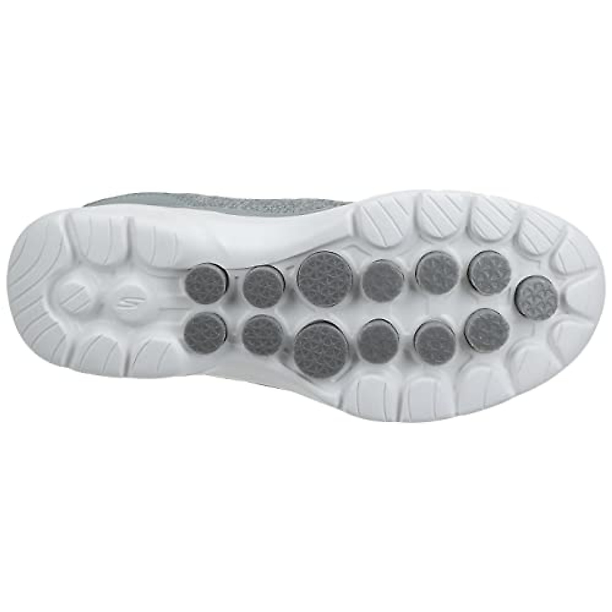 Skechers Women's GO Walk 6-Grand Horizon Sneaker, Gray, 8 Wide