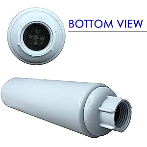 ClurTech FRX-YW003 White Pre-Filter for Hot Tubs, Spas, Pools, Pet Baths, Car Wash Buckets - Multiple Uses