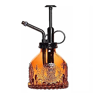 Watering Can Glass Spray Bottle, 200ML Plant Mister, Watering Can with Top Pump for Indoor House Plants, Garden,Cleaning Plant Watering (Color : E)