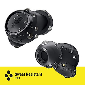 Jam Live Free Wireless Earbuds, Rechargeable - Black