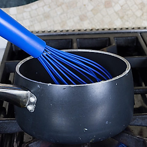 Chef Craft Premium Silicone Kitchen Tool and Utensil, 9 Piece Set, Purple