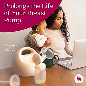 Nurse & Nourish [8 Pack] Membrane for Spectra Backflow Protector Replacement - Breast Pump Inserts for Spectra Replacement Pump Parts S1, S2, 9+ & for Maymom Converter & for Ameda MYA