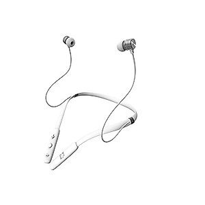 iFrogz Audio - FLEX FORCE Wireless Bluetooth Neckband Earbuds - White