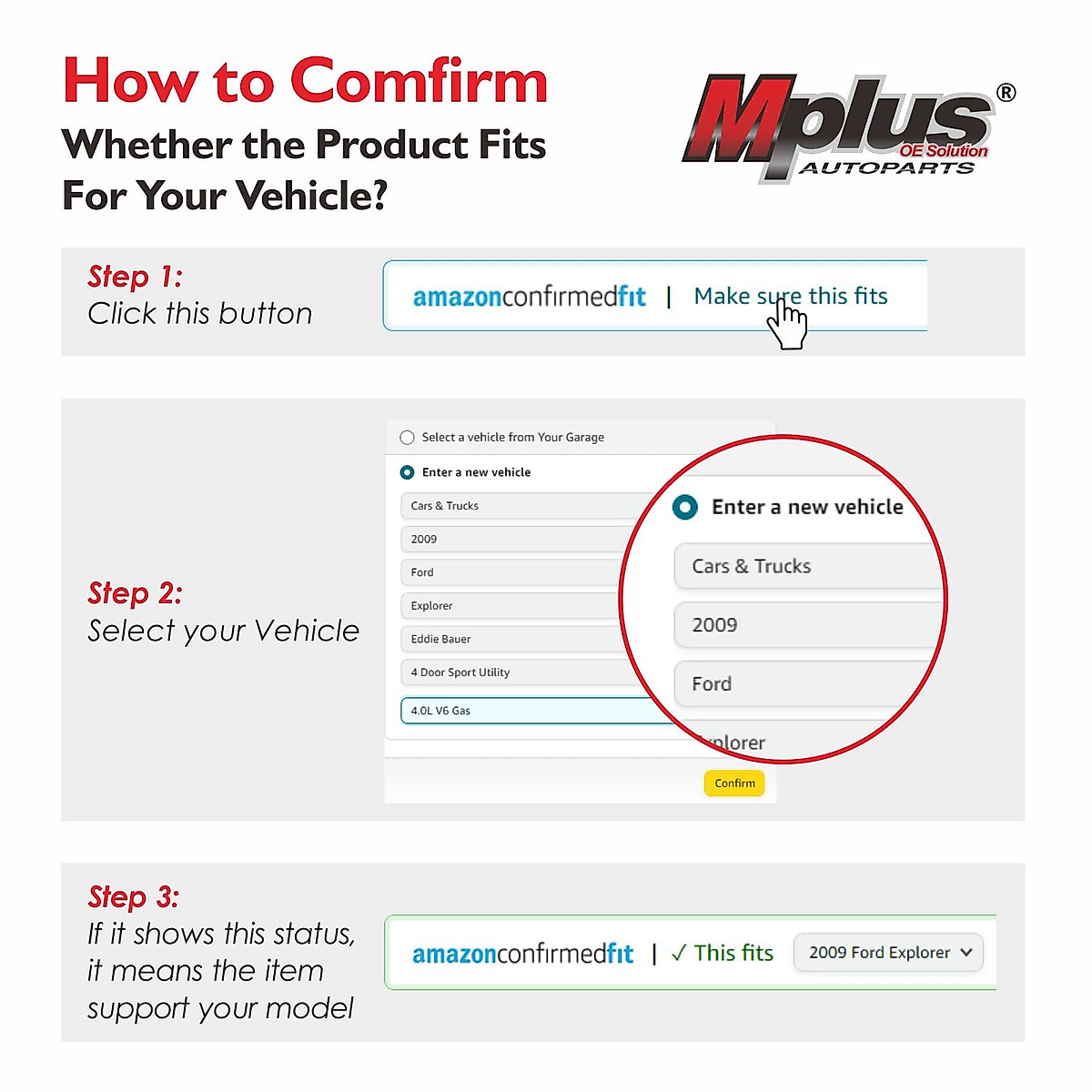 MPLUS 14X Front Control Arm Tierod Sway Bar Link Kit fits For FORD 1997-2002 EXPEDITION, 1997-2003 F150, 1998-1999 F250, 1997 F250, For LINCOLN 2002 BLACKWOOD, 1998-2002 NAVIGATOR