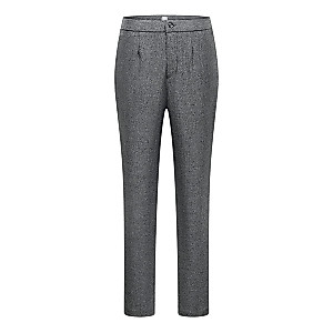 MODFUL Women's 2 Piece Business Suit Pant Set Slim Fit One Button Blazer Jacket Lady Work Suit for Office (Grey,X-Large)