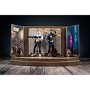 FORTNITE Meowscles Agent’s Room Featured Playset with Two 4-inch Articulated Figures Plus Weapons and Accessories