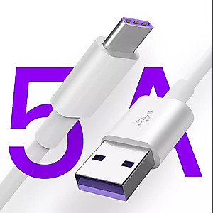 Deal Venture USB Type C Cable 6 Feet – Fast Charging 3A USB-C2.0 to USB-A Cable - 6-Feet, WHITE